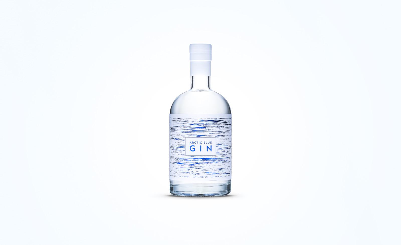 Arctic Blue Navy Strength Gin - Arctic Blue Beverages