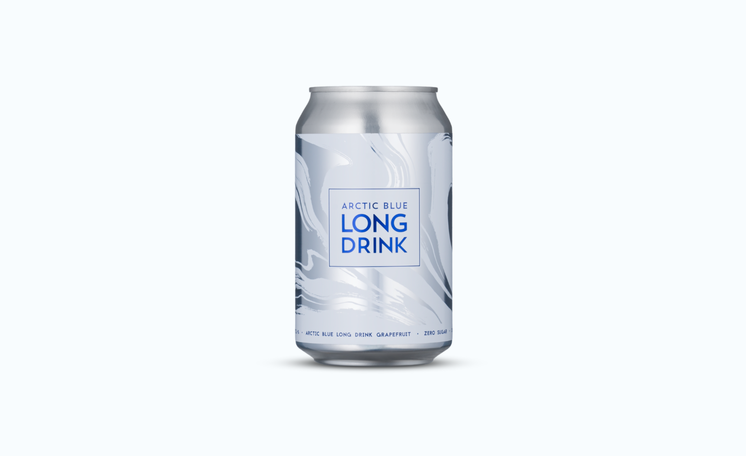Arctic Blue Long Drink Zero - Arctic Blue Beverages