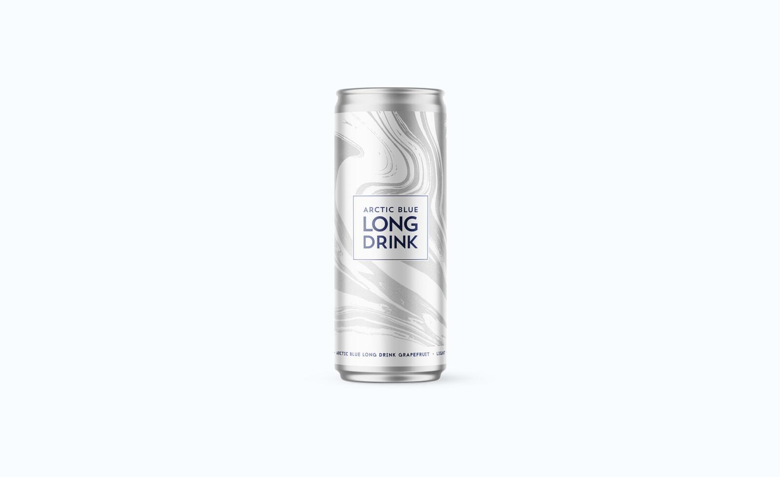Long Drink Grapefruit Light - Arctic Blue Beverages